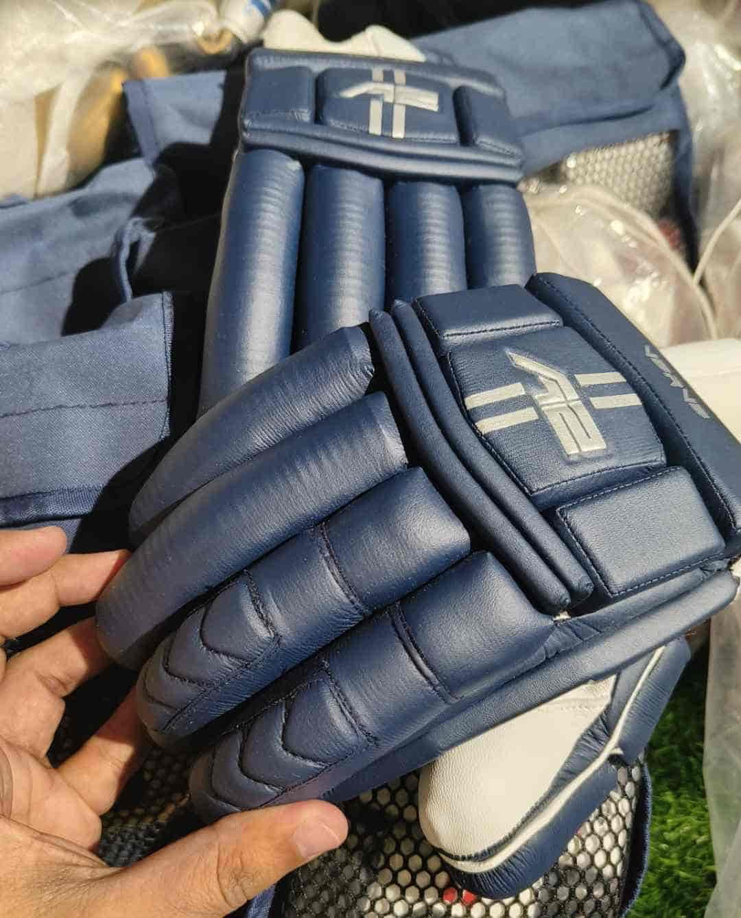 A2 VERVE Navy Blue Batting Gloves RH | 4 Square Sports
