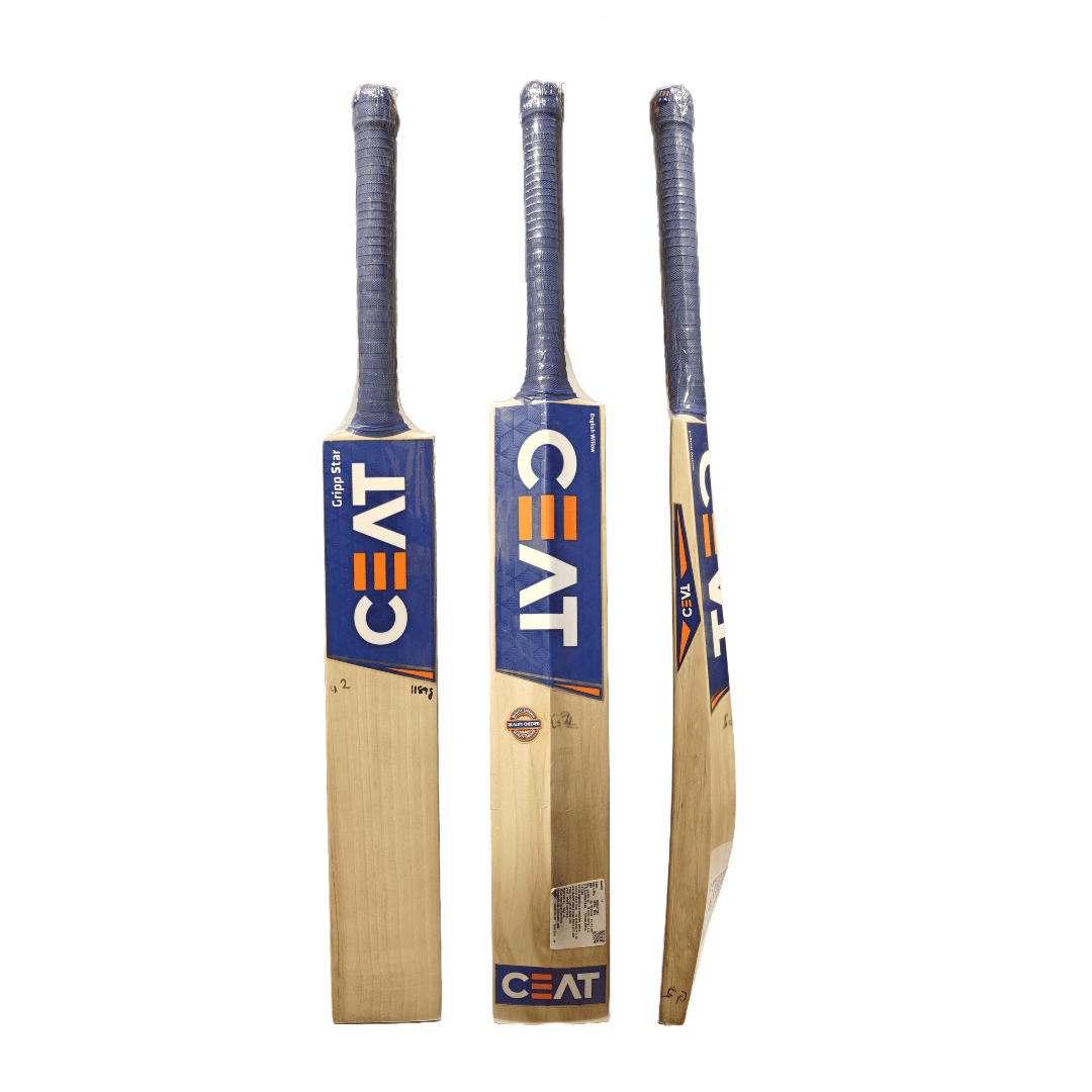 CEAT Grip star English Willow Cricket Bat | 4 Square Sports