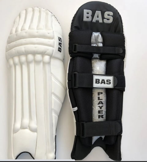 BAS Vampire Player Cricket Batting Leg Guard Pads 4 Square Sports