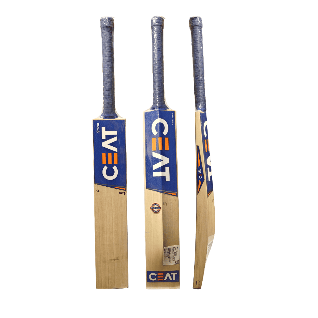 CEAT STORM ENGLISH WILLOW CRICKET BAT | 4 Square Sports