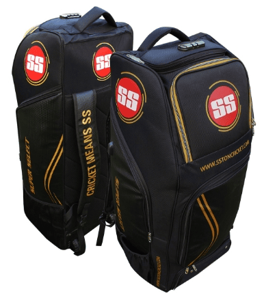 SS Super select duffel Cricket Kit Bag (Black) | 4 Square Sports