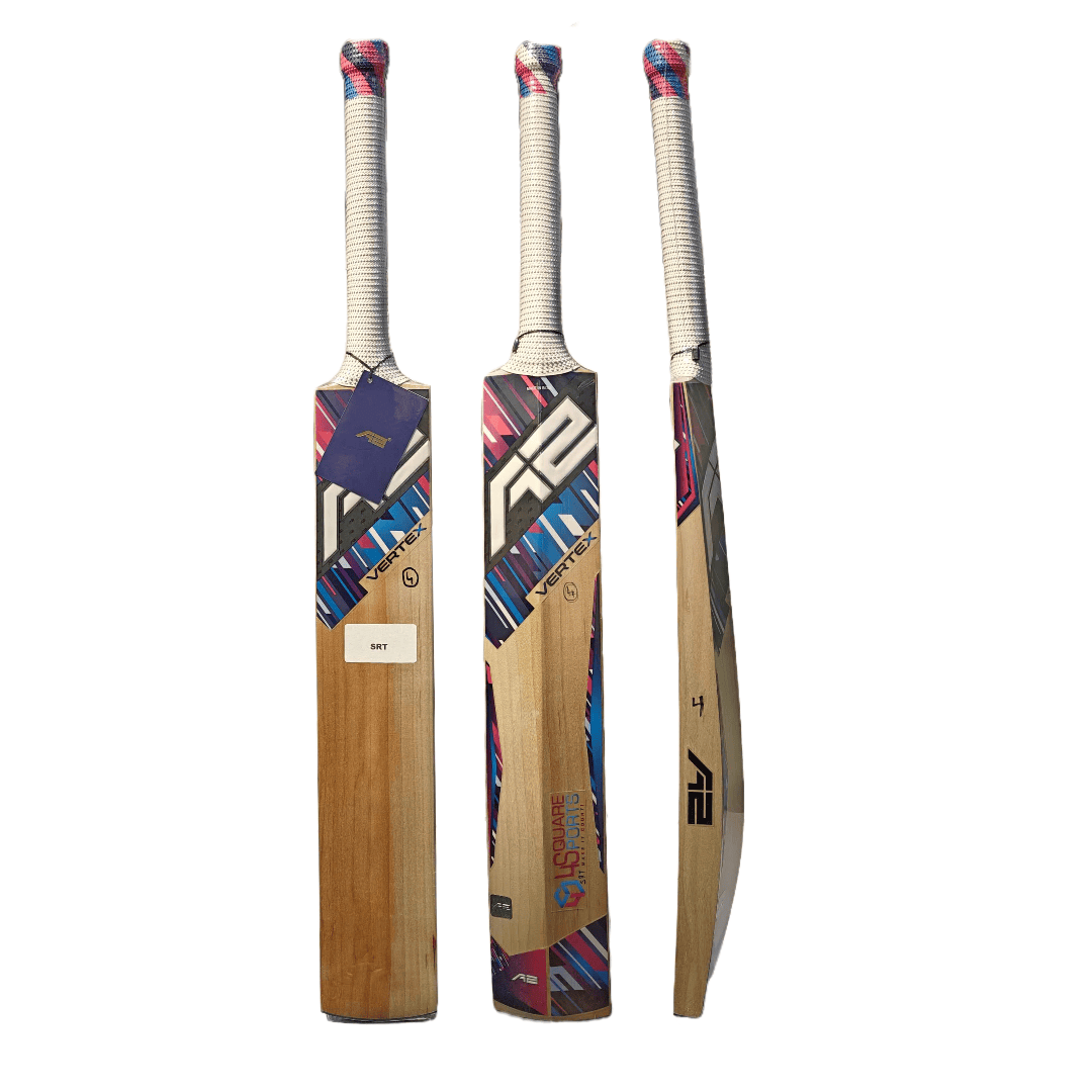 Grade 2 English Willow Cricket Bat - Vertex | 4 Square Sports