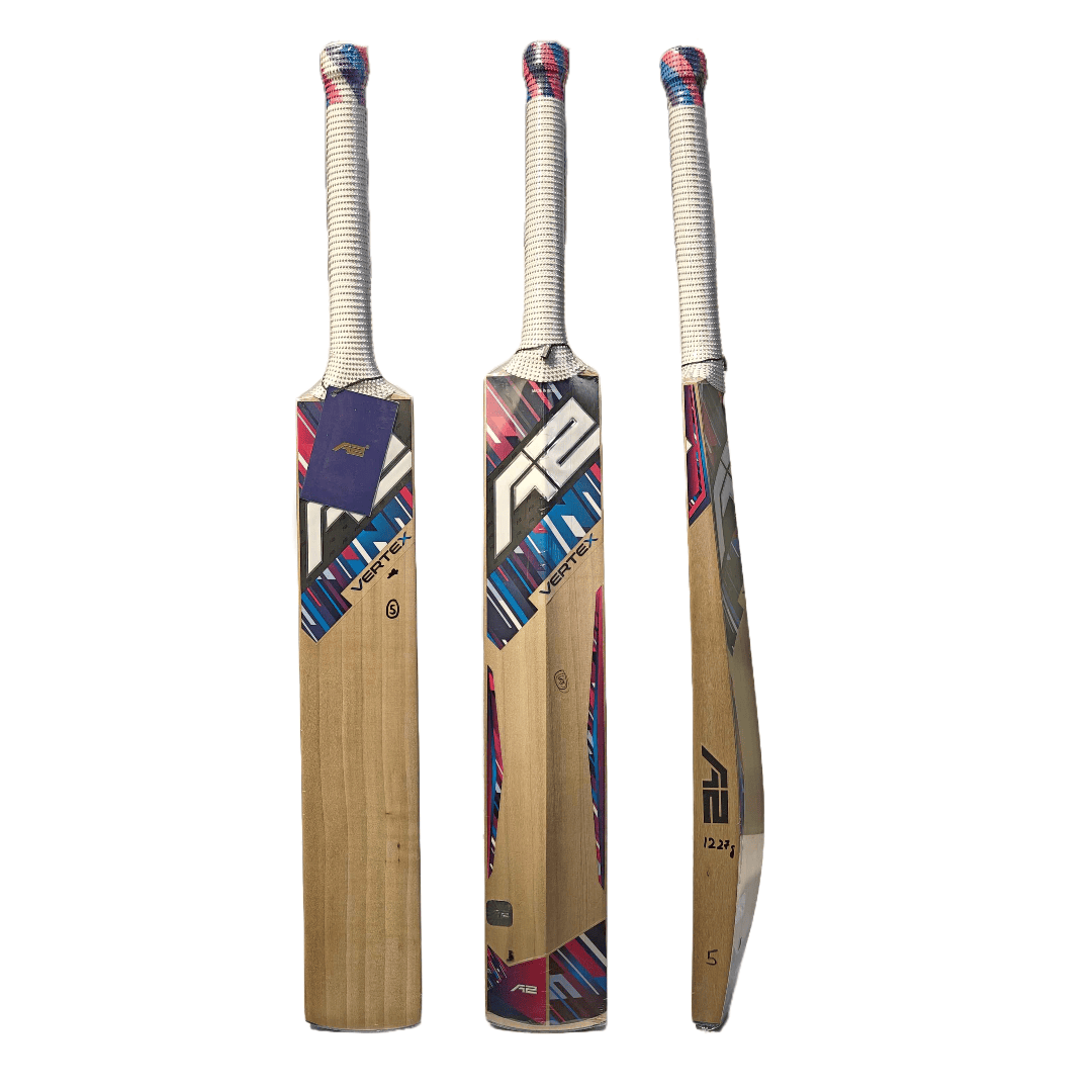 Grade 2 English Willow Cricket Bat - Vertex | 4 Square Sports